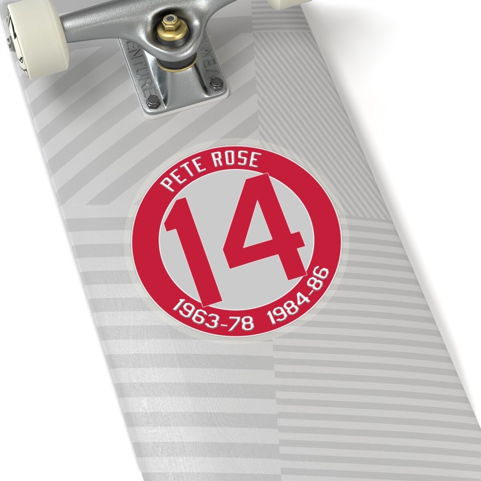 The Hit King, Pete Rose - Kiss-Cut Stickers, Free Shipping!! | eBay