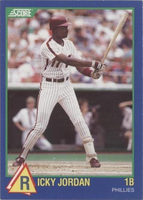1989 Score 100 Hottest Rookies - Ricky Jordan #88 for sale online | eBay
