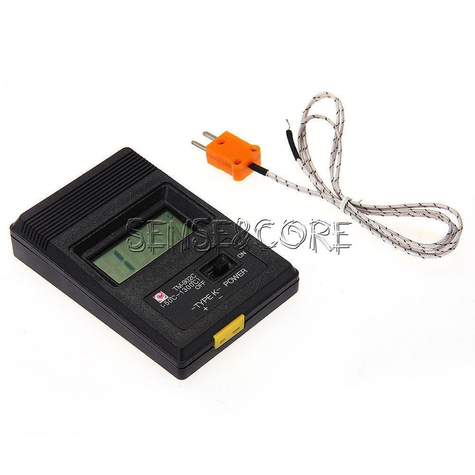 TM-902C Temperature Meter K Type Thermometer Pyrometer Sensor -50° to ...