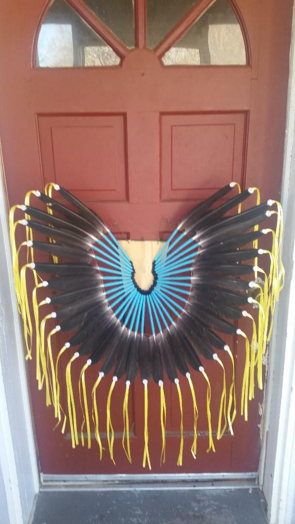 Native American Fancy Dance Bustle Native American Bustle Hi Res Stock