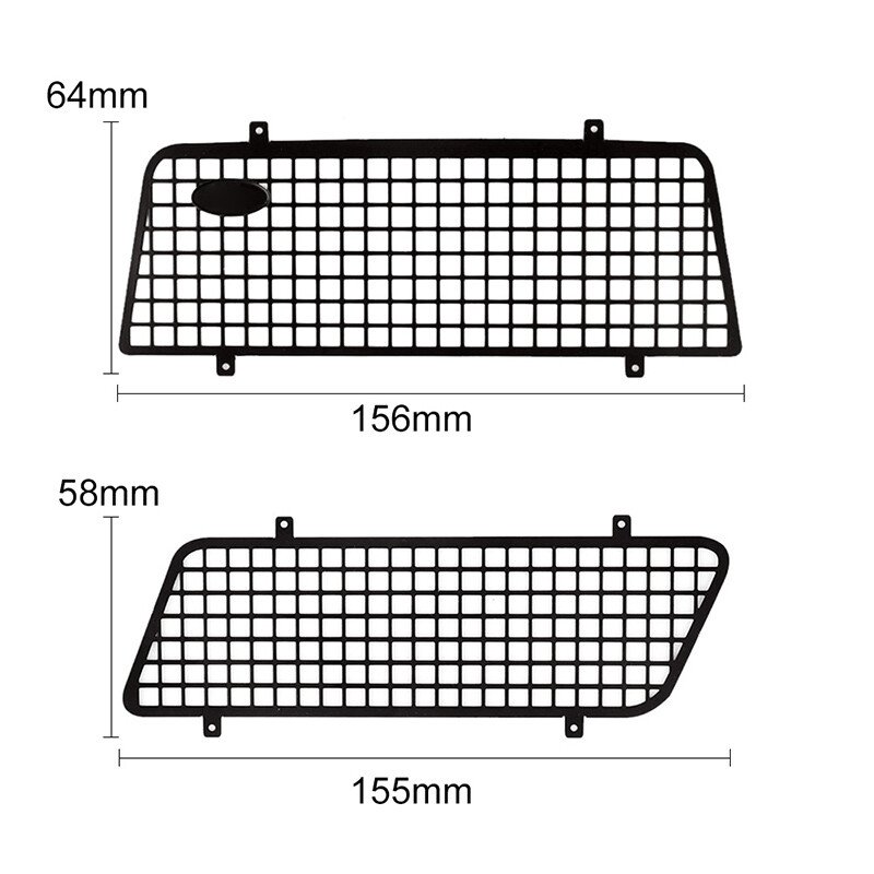 Guard Window Mesh Protective Net for 1/10 RC Crawler TRAXXAS TRX4 Ford ...