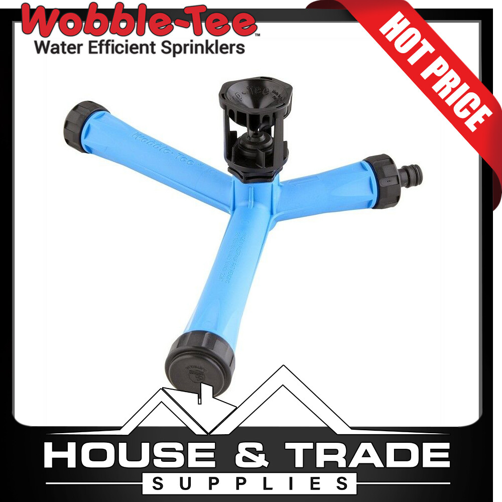 Wobble-Tee Sprinkler x1 Lawn Grass Garden Water Saving 15 to 40psi WTS ...