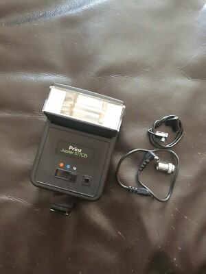 Prinz Jupiter 577CB Camera Flash, Vintage, With Cable | eBay UK