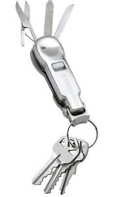 Swiss+Tech SMART CLIP Ultra 2.0 NAIL CLIPPER FILE SCISSORS KNIFE ...