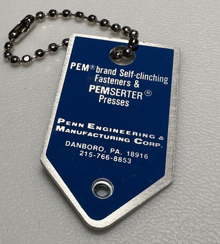 Danboro Pennsylvania Penn Engineering & Manufacturing Fasteners Presses ...