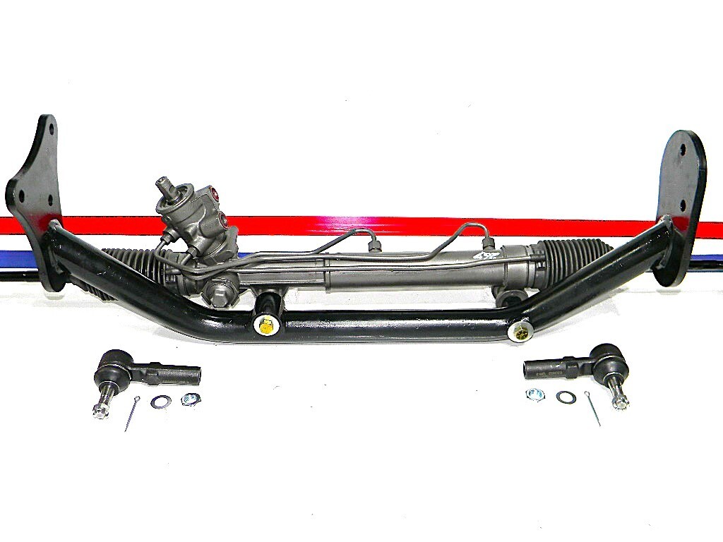 55-57 Chevy Tri-Five Rack and Pinion Power Steering Conversion 56 ...