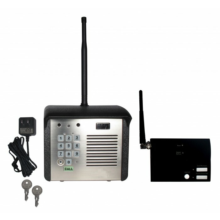 GTO F3100MBC Wireless Intercom with Interior Base - Gate Openers Access ...