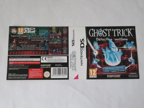 jaquette du jeu - cover - GHOST TRICK - DETECTIVE FANTOME -- pour NINTENDO DS | eBay UK