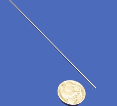 316 Stainless Steel Shaft, Rod, Undersized 1 mm Diameter x 400 mm ...