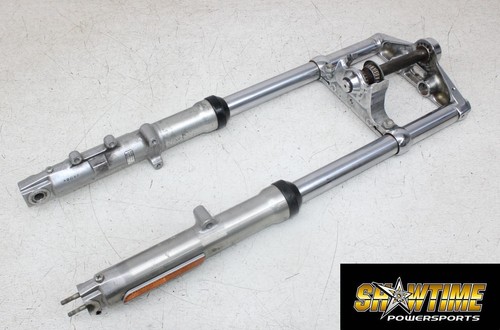 05 HARLEY-DAVIDSON SOFTAIL WIDE GLIDE FRONT FORKS TRIPLE TREE CLAMP ...