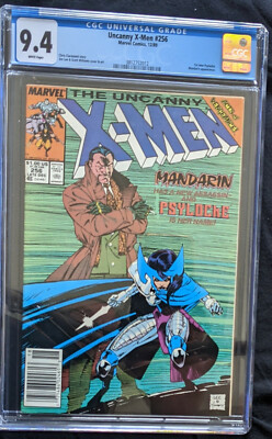 The Uncanny X-Men #256 CGC 9.4 WHITE Pages 1st New Psylocke | eBay