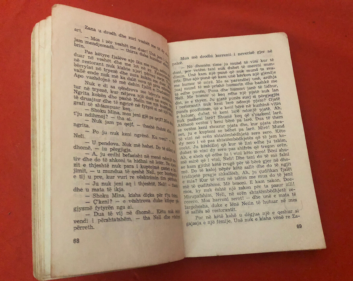 OLD ALBANIAN BOOK-TRENDAFILI NE GOTE-ROMAN-DRITERO AGOLLI-COMMUNIST ERA ...