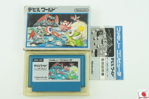 Devil World NES Nintendo Famicom Box From Japan | eBay