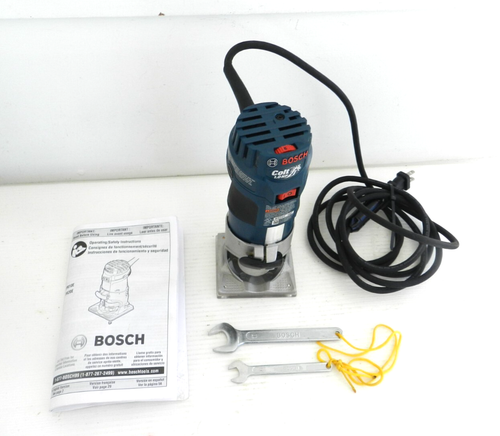 Bosch PR20EVS - Colt 1.0 HP Palm Router - Variable Speed + Wrenches ...