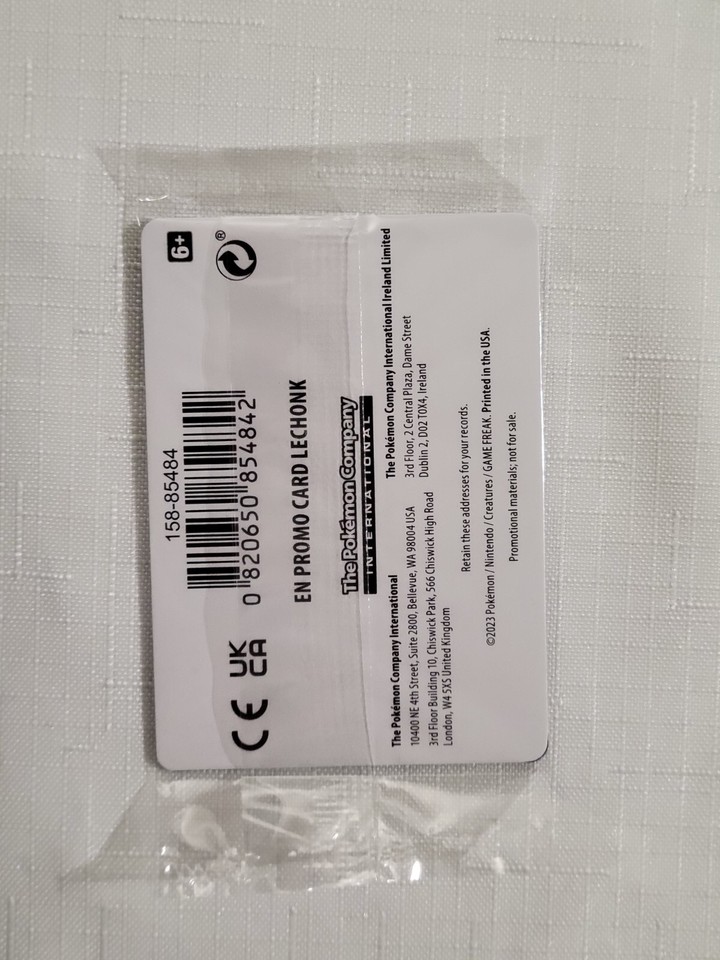 🔥 Pokemon TCG 🔥 Lechonk 154/198 - Scarlet & Violet Sealed GameStop ...