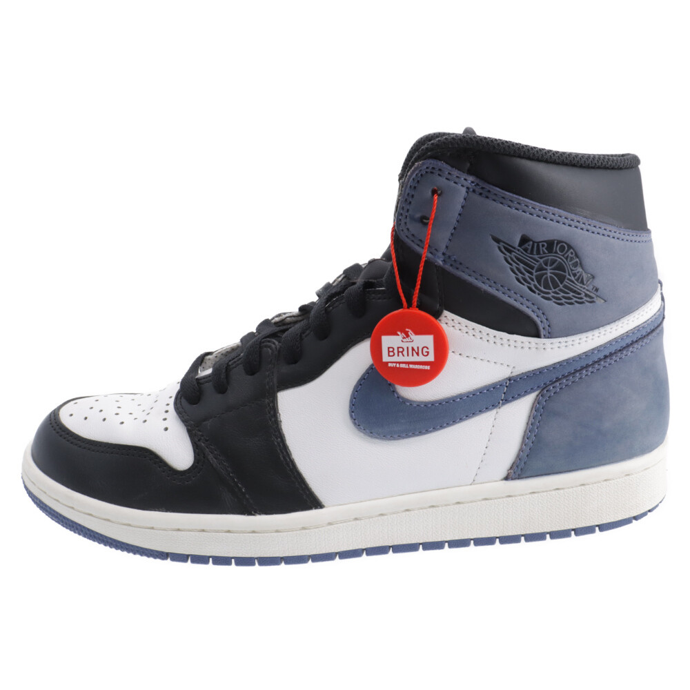 Nike Air Jordan 1 Retro High Blue Moon Sneakers Purple/White Nike Air Jordan 1 Retro High Blue Moon Sneakers Purple/White