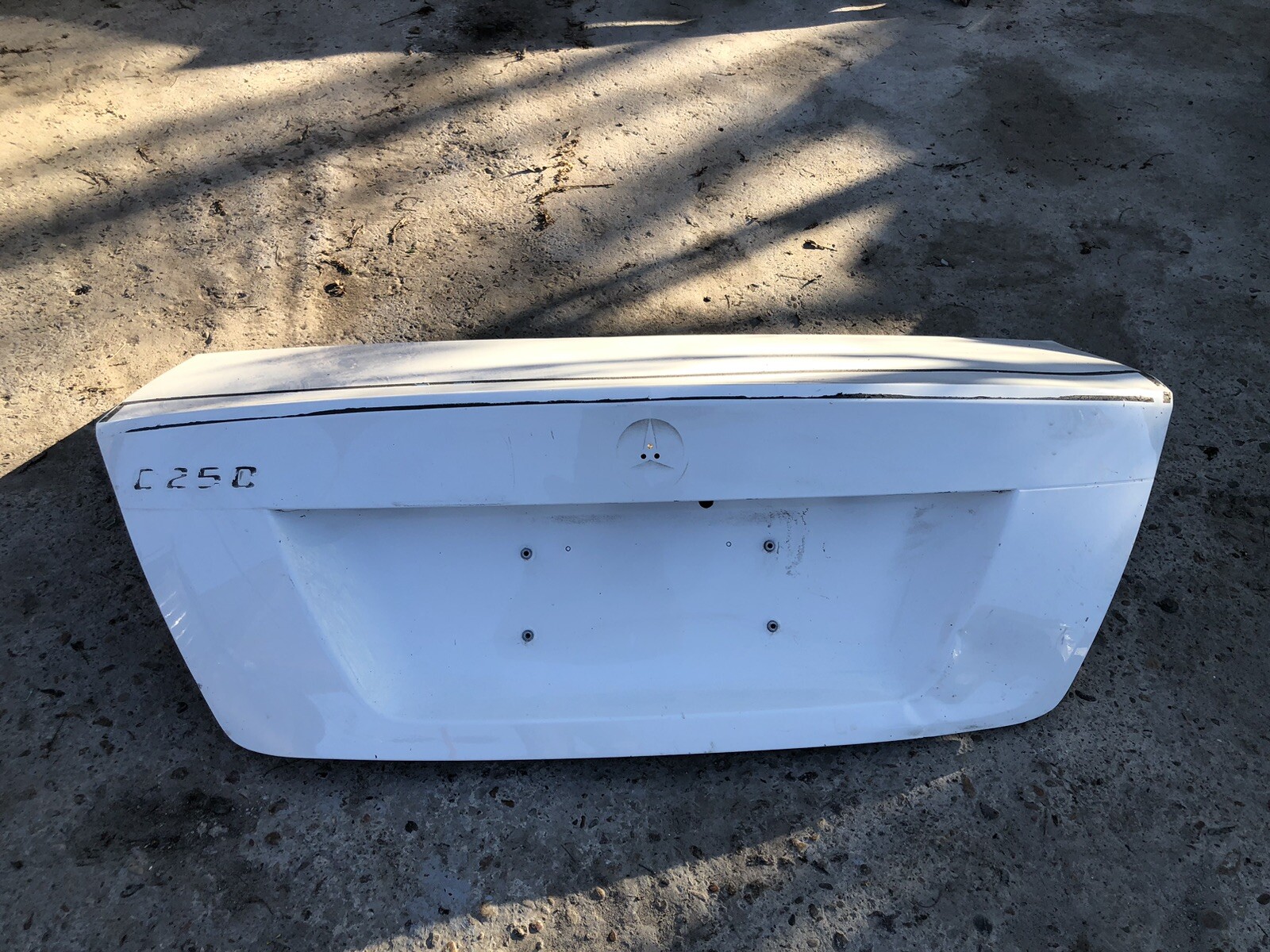 2008 2009 2010 2011 2012 2013 2014 Mercedes-Benz C250 C300 Sedan Trunk ...