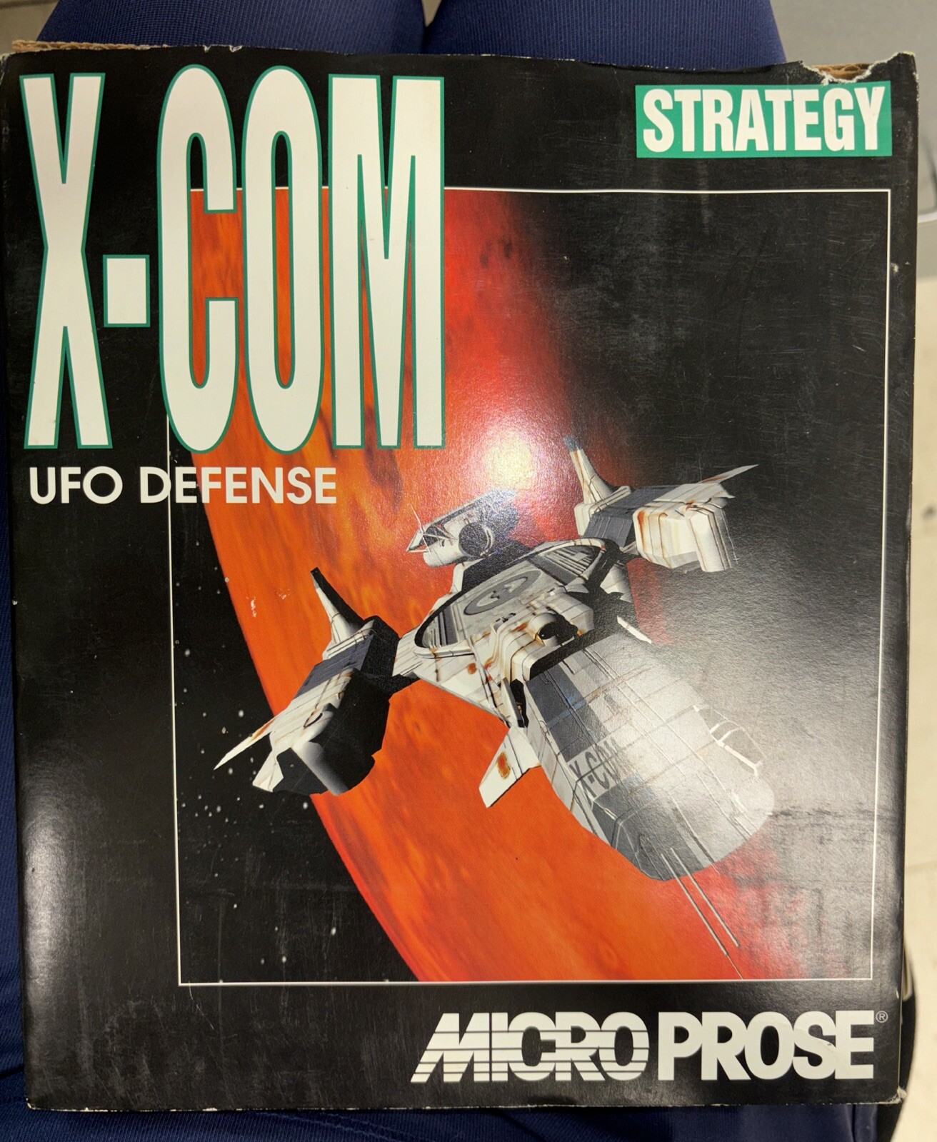X-COM: UFO DEFENSE Microprose Game w 3.5’ discs Big Box RARE-CIB ...