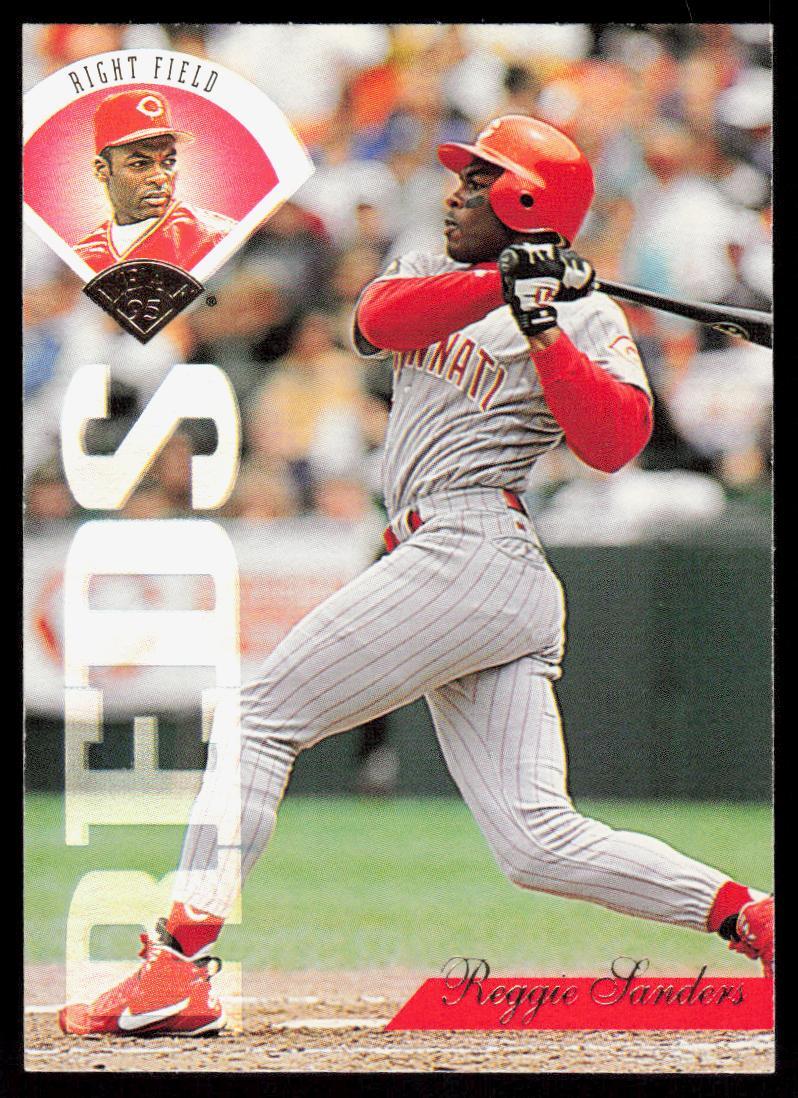 1995 Leaf 47 Reggie Sanders Cincinnati Reds | eBay