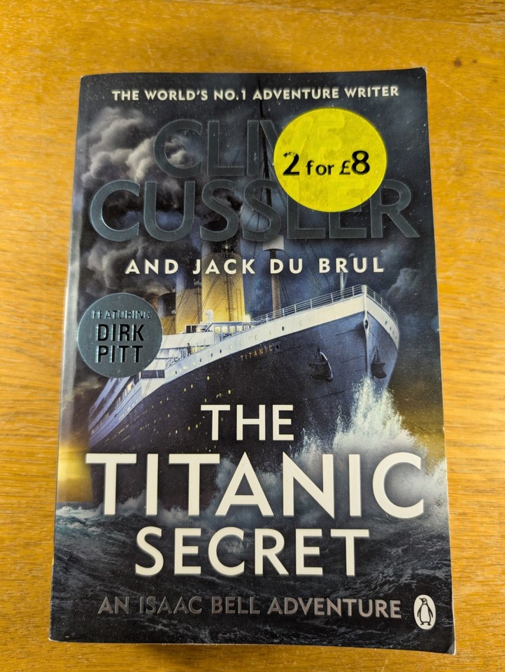 Clive Cussler - Dirk Pitt - Build Your Own Book Bundle - Buy 3 Get 2 ...