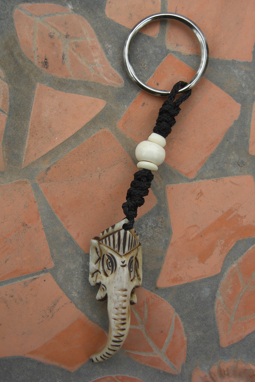 Schlüsselanhänger Keychain OM Triskele Ganesh Spiral YinYang goa indien ...