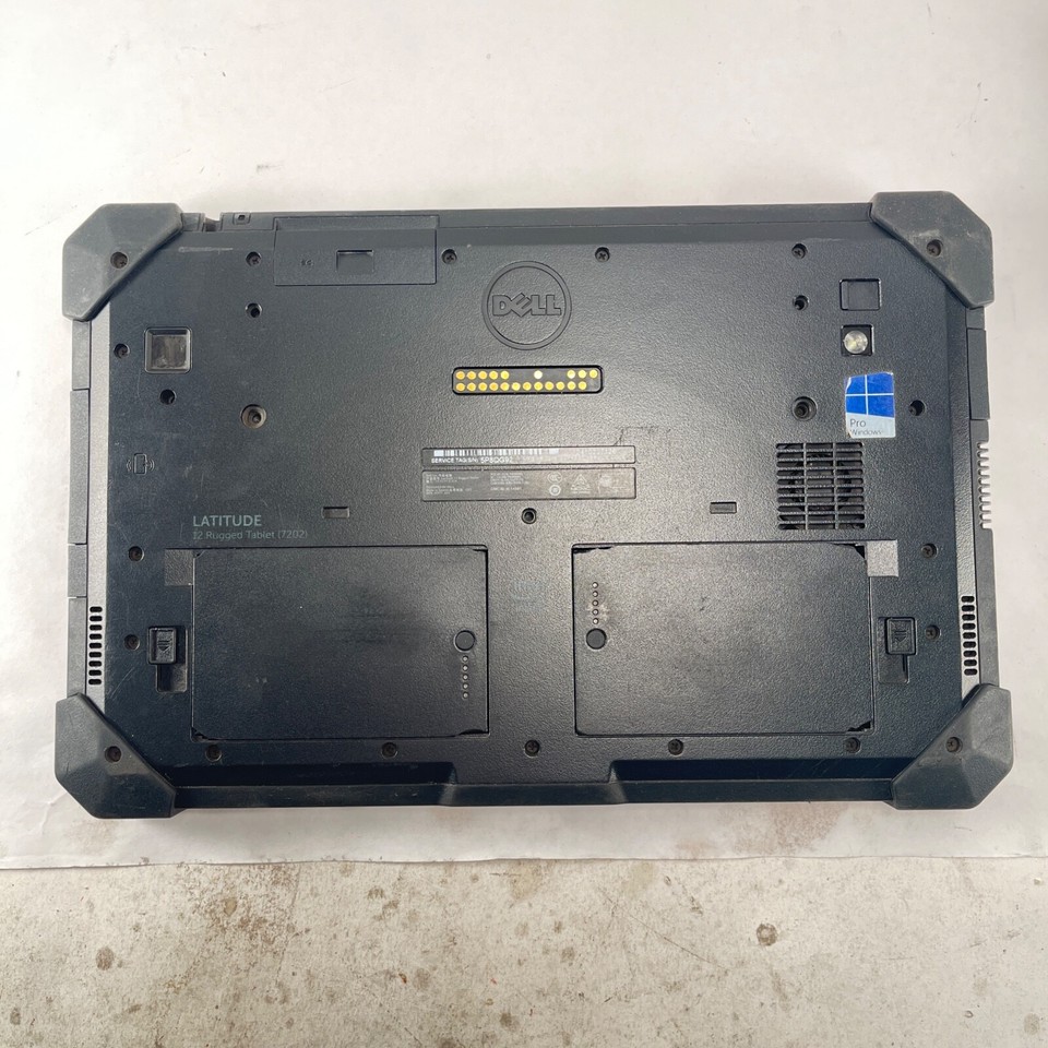 Dell Latitude 12 Rugged Tablet 7202, M-5Y71 4GB Ram with Battery | eBay