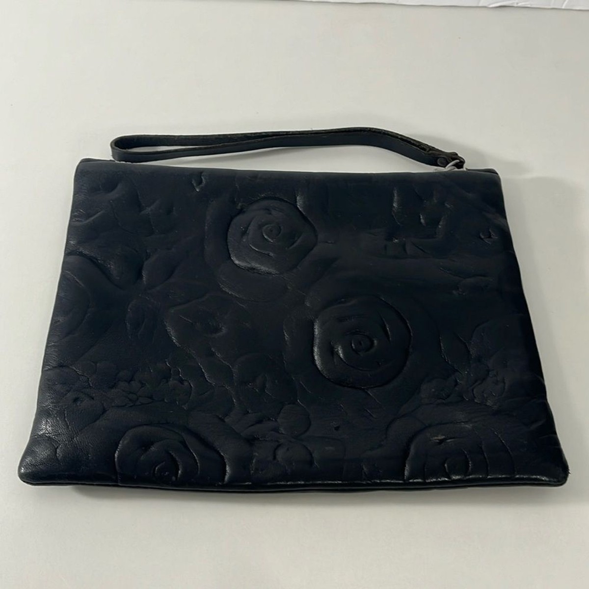Christopher Kane vintage purse/mini bag black floral print Christopher Kane vintage purse/mini bag black floral print