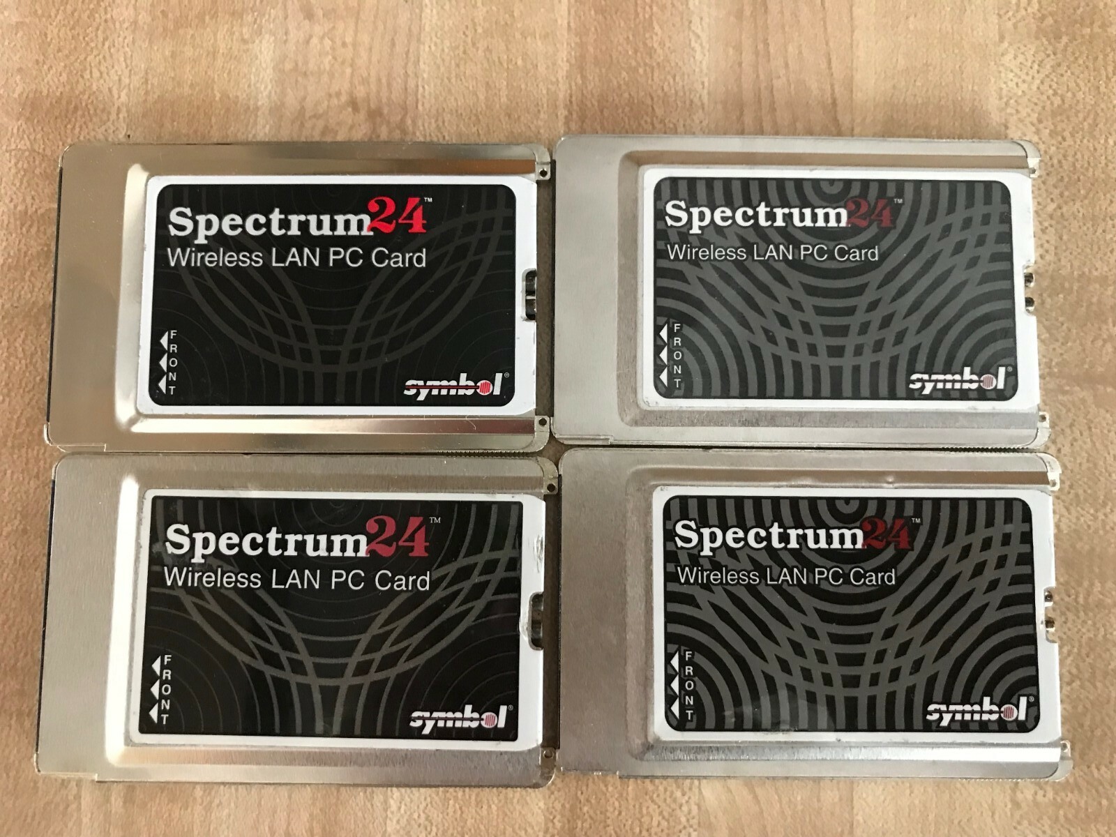 Set of 4-Symbol Spectrum24 Wireless LAN PC Card LA-2400-5AZL-01, LA ...