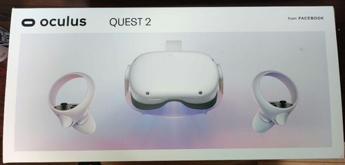 Oculus Quest 2 64GB VR All-In-One Game Meta Quest Headset System White ...