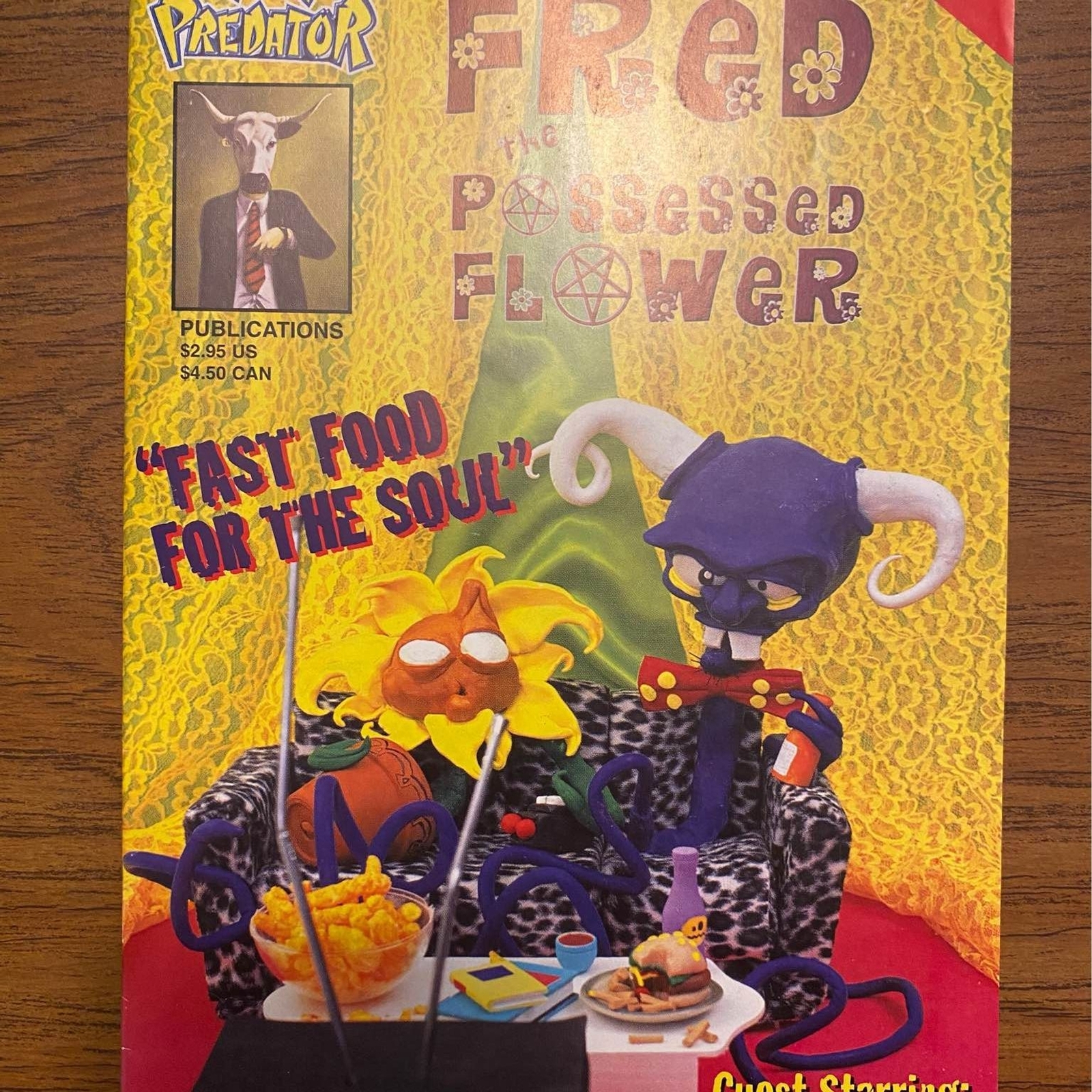 Happy Predator Comics Fred the Possessed Flower #2 (1998) | eBay
