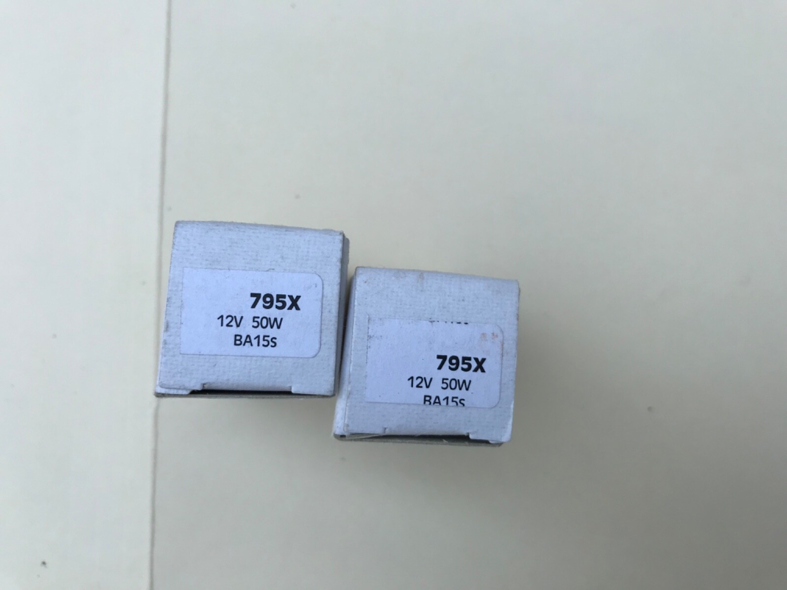 2) 795X BA15S 12V 50W Bulbs Light Replacement Lamp Stock Halogen Plug ...