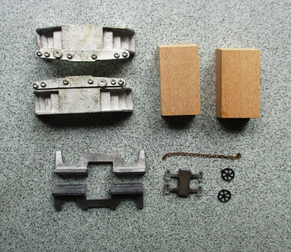 HO scale: Open Platform Coach, a wood kit with cast parts by ...