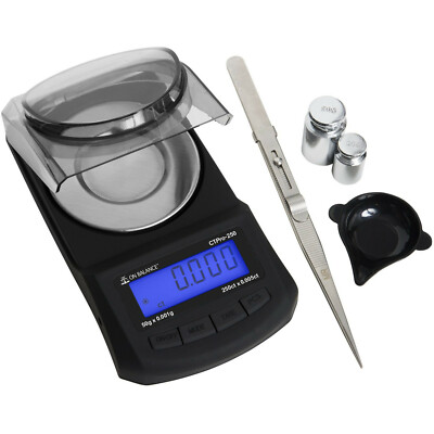 CT-250 On Balance Diamond Carat Gold Scale 50g x 0.001g - 250ct x 0 ...