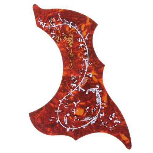 Hummingbird Acoustic Guitar Celluloid Pickguard Scratch Plate Pick ...
