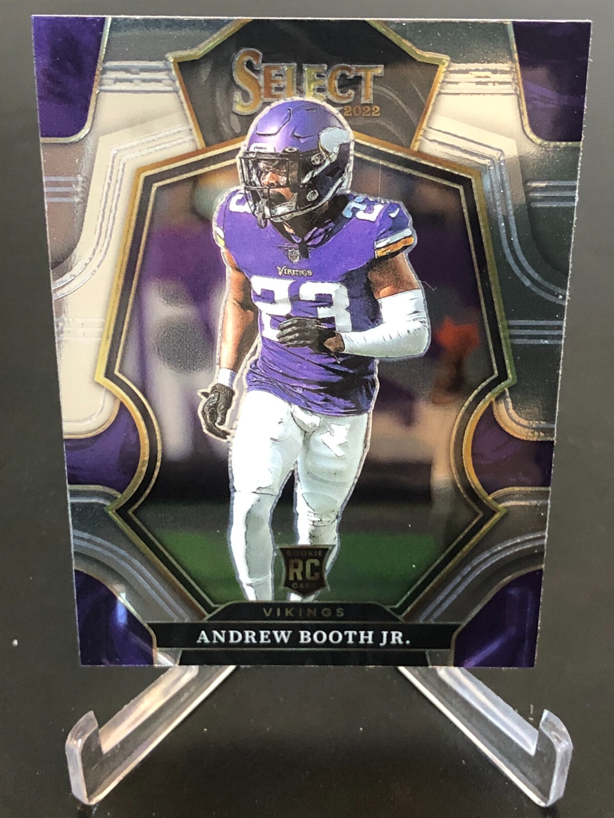 2022 Panini Select Football #166 Andrew Booth Jr. RC Premier Level D66 ...
