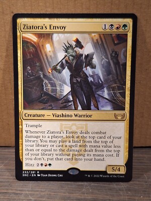 Ziatora's Envoy - Streets of New Capenna - Magic the Gathering MTG Nice ...