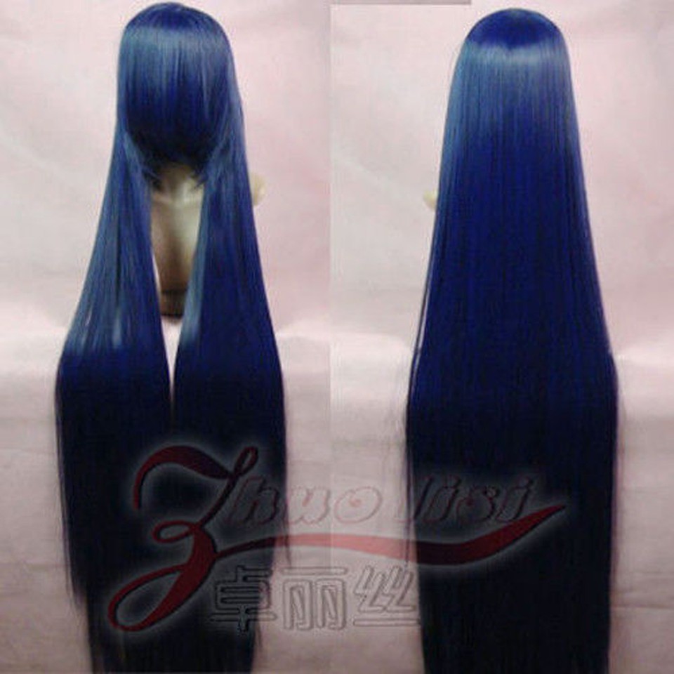150CM 59" Long Straight Heat Resistant Thick Cosplay Fashion Wig | eBay