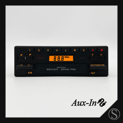 Becker Grand Prix electronic 763 Radio für Mercedes W201 W123 W124 W126 ...