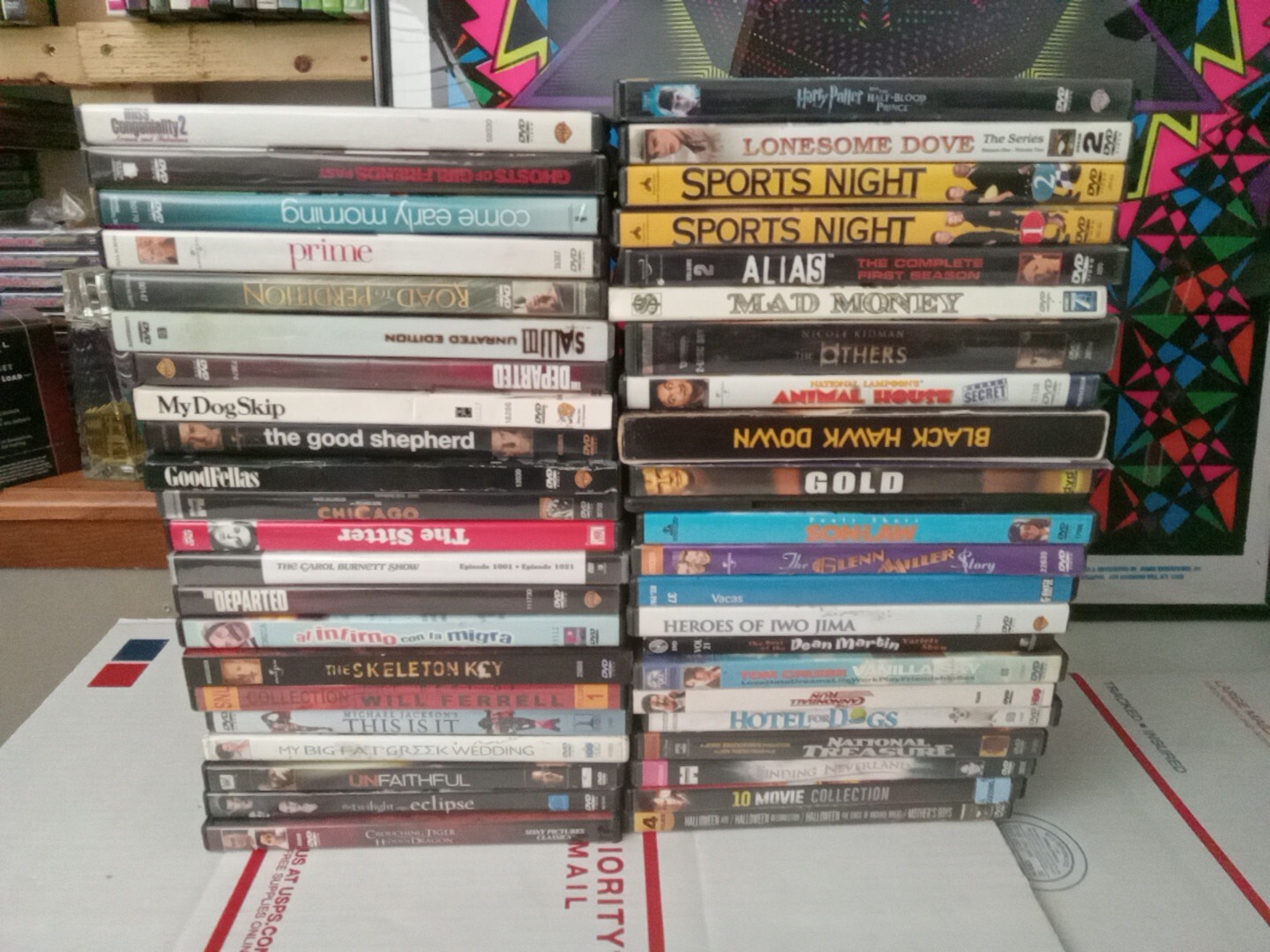Lot Of 40 Used Adult Movie Collection Dvds Estate Sale ~ Trl1#432 | eBay