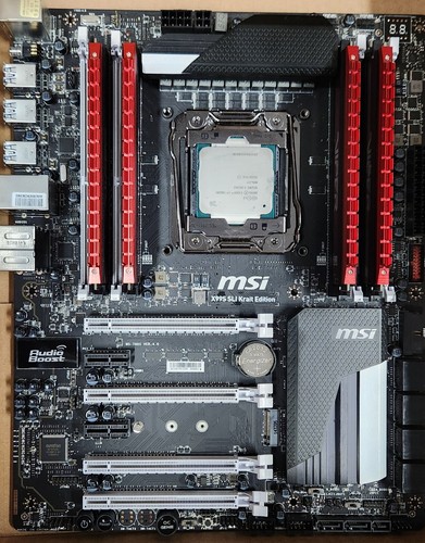 MSI X99S SLI PLUS, LGA 2011/Socket R, Intel Motherboard, I7-5820K and ...