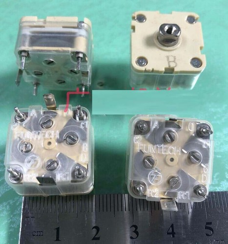 Film Variable Capacitor 443DF Reverse Insert Quad 20X20X13 AM(120×2）FM ...