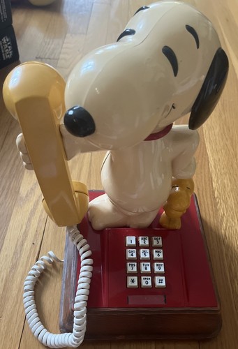 Vintage The Snoopy and Woodstock Phone 1976 | eBay