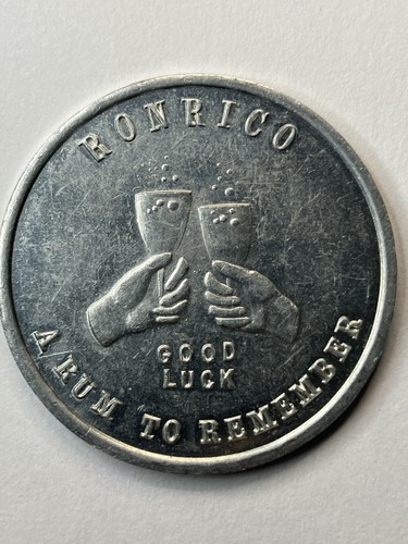 Rare 1968 Ronrico Rum Mardi Gras Token Aluminum #ue1 | eBay
