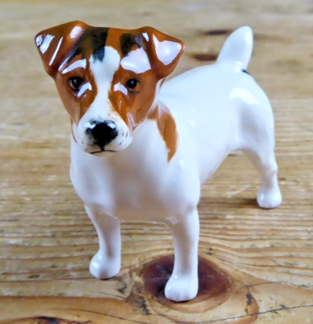 Beswick England Jack Russell Terrier Dog Model 2109 Black Tan (S) | eBay