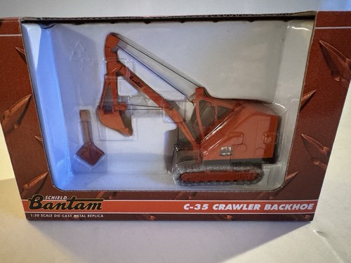 SpecCast 1:50 scale Schield Bantam C-35 Crawler Backhoe Shovel Loader ...