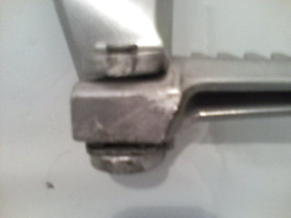 2004 KAWASAKI ZX12 OEM LEFT REAR PASSENGER PEG BRACKET | eBay