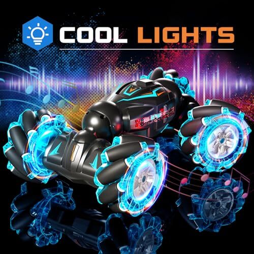 112 RC Stunt Car 2.4GHz 4WD Remote Control Gesture Sensor Toy Cars ...