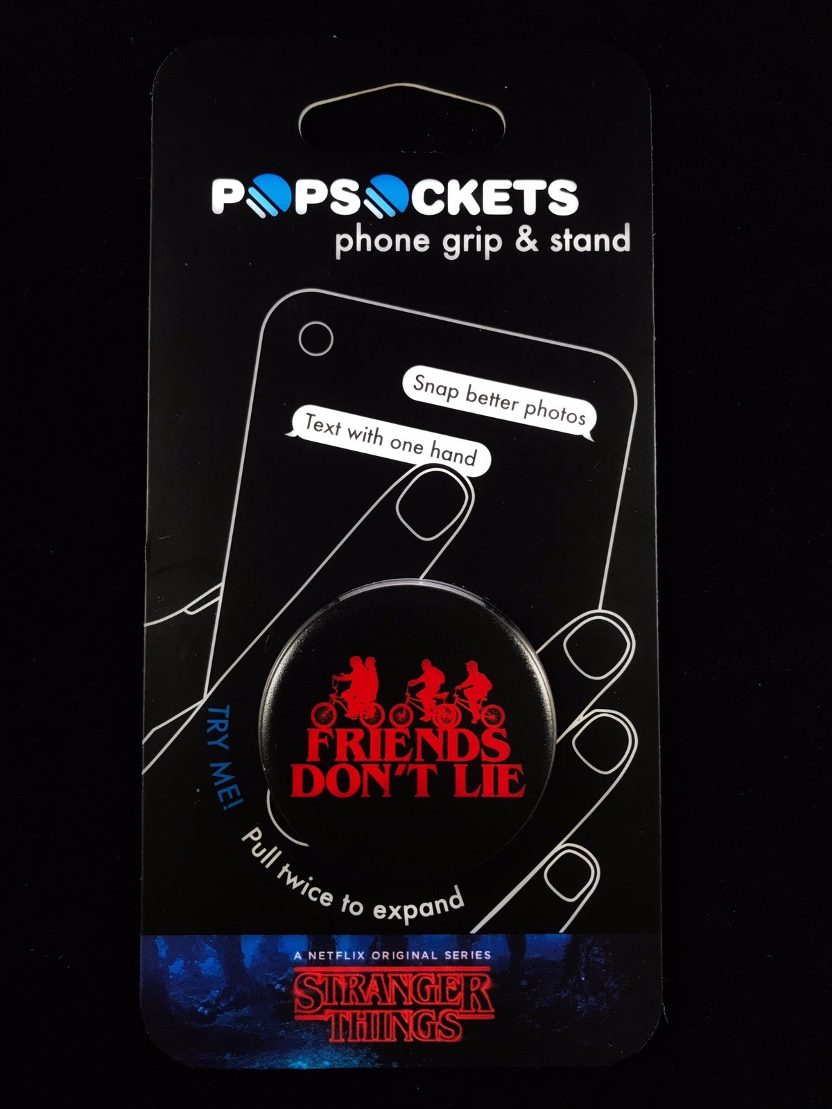 Authentic Popsockets Stranger Things Friends Don’t Lie PopSocket Pop ...