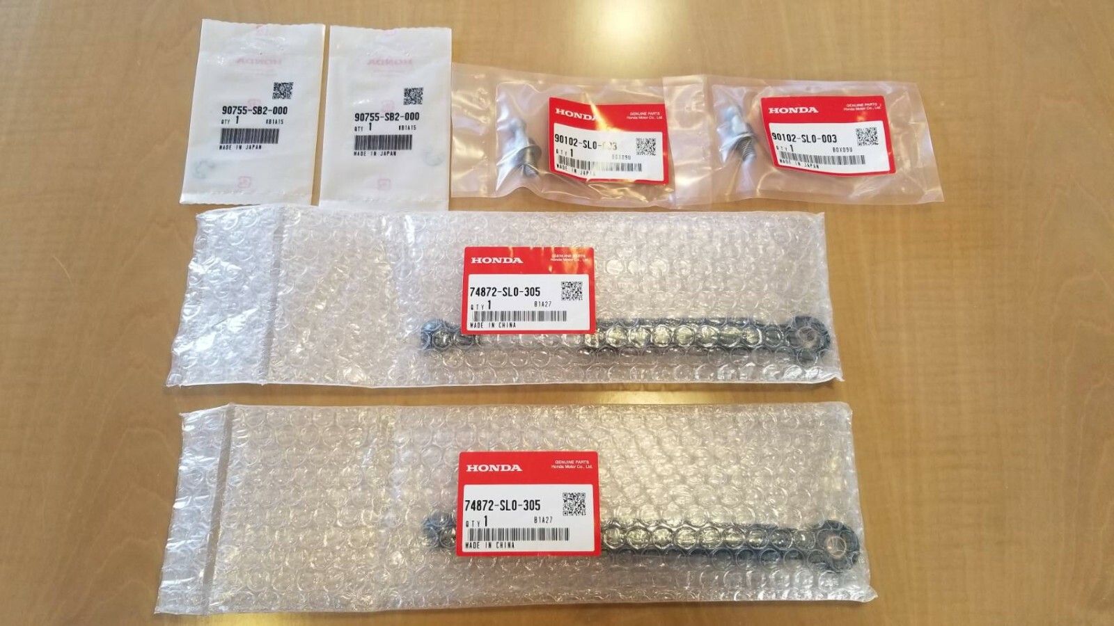 Honda ACURA Genuine OEM NSX NSX-R NA1 NA2 Trunk DamperR&LSET 74872-SL0 ...