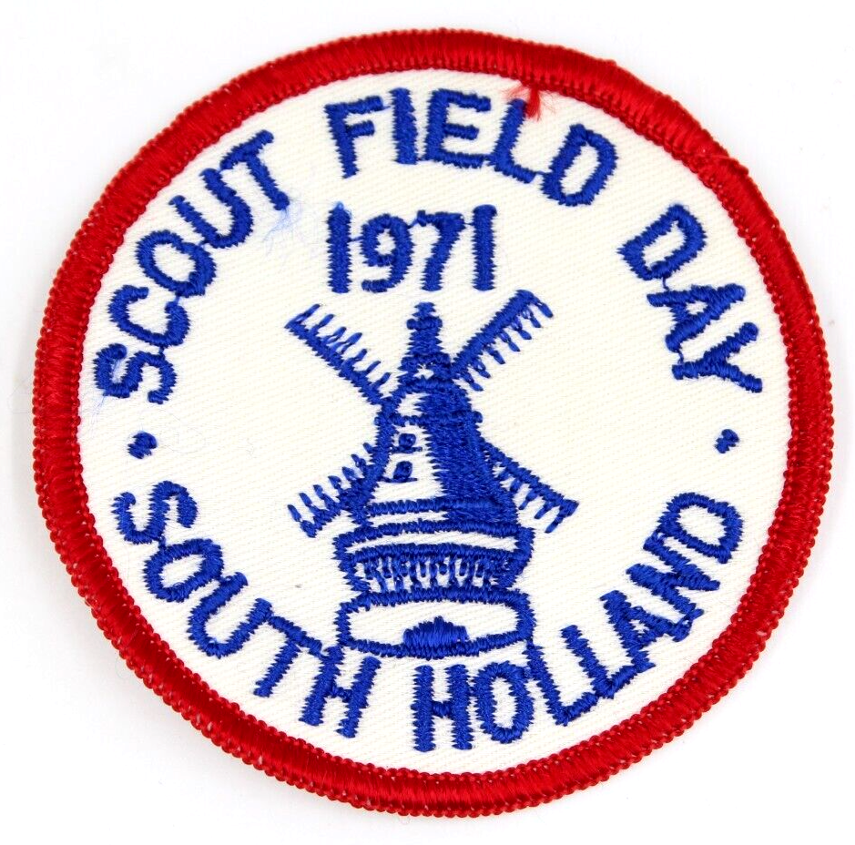 Vintage 1971 Scout Field Day South Holland Patch Boy Scouts BSA | eBay